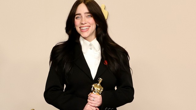 Billie Eilish quebra recorde histórico ao vencer prêmio no Oscar 2024 ...