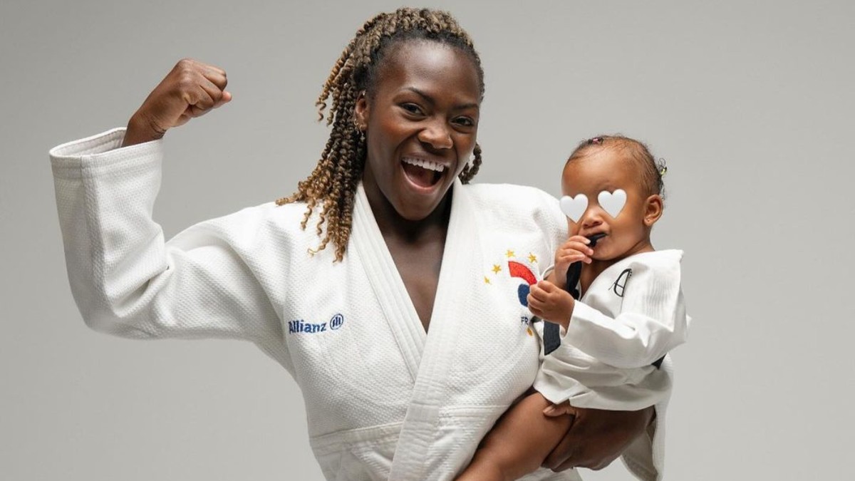 Clarisse Agbegnenou levou a amamentação para as Olímpiadas de Paris ...