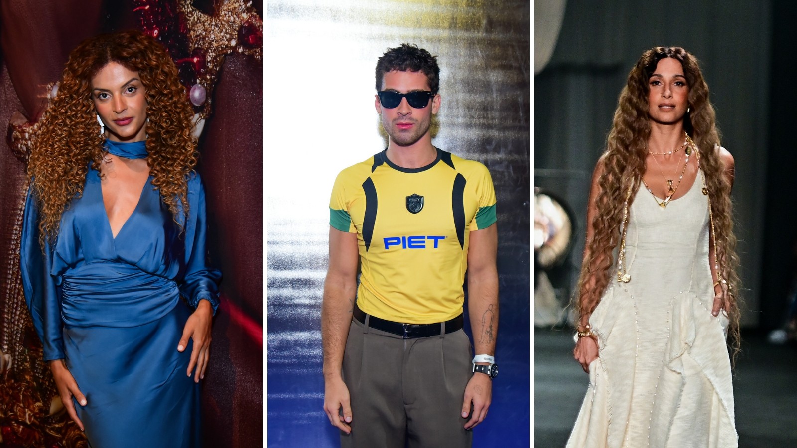 Camila Pitanga, Rebeca Andrade, João Guilherme e mais: veja os looks ...