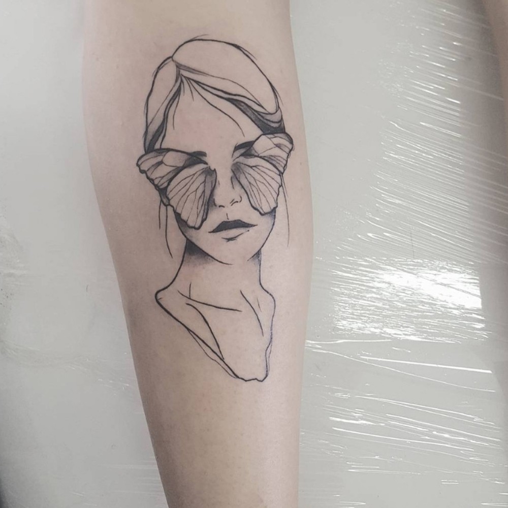 Tatuagem na panturrilha feminina: inspiração para a sua próxima arte