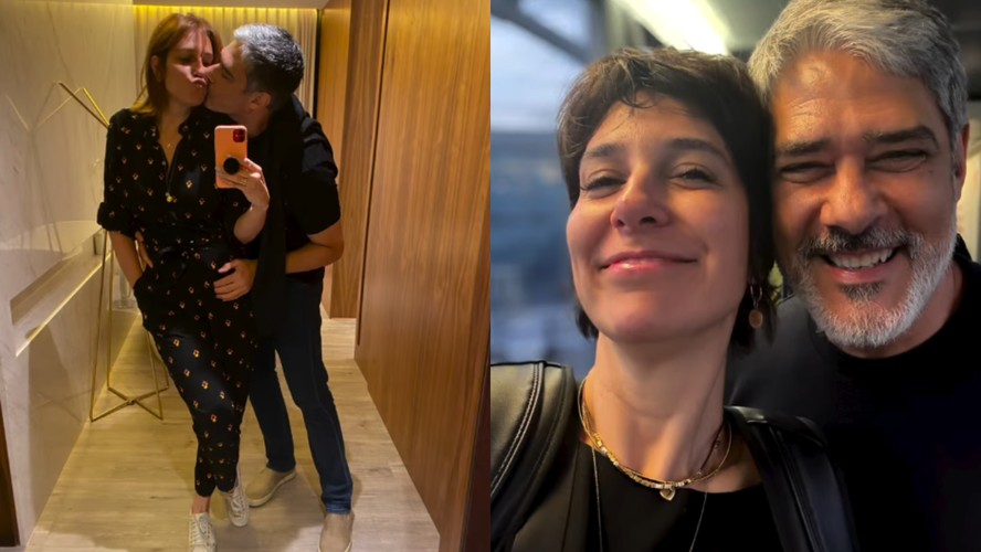 Natasha Dantas abre intimidade com William Bonner ao celebrar 7 anos de casamento: 'Viva nós'