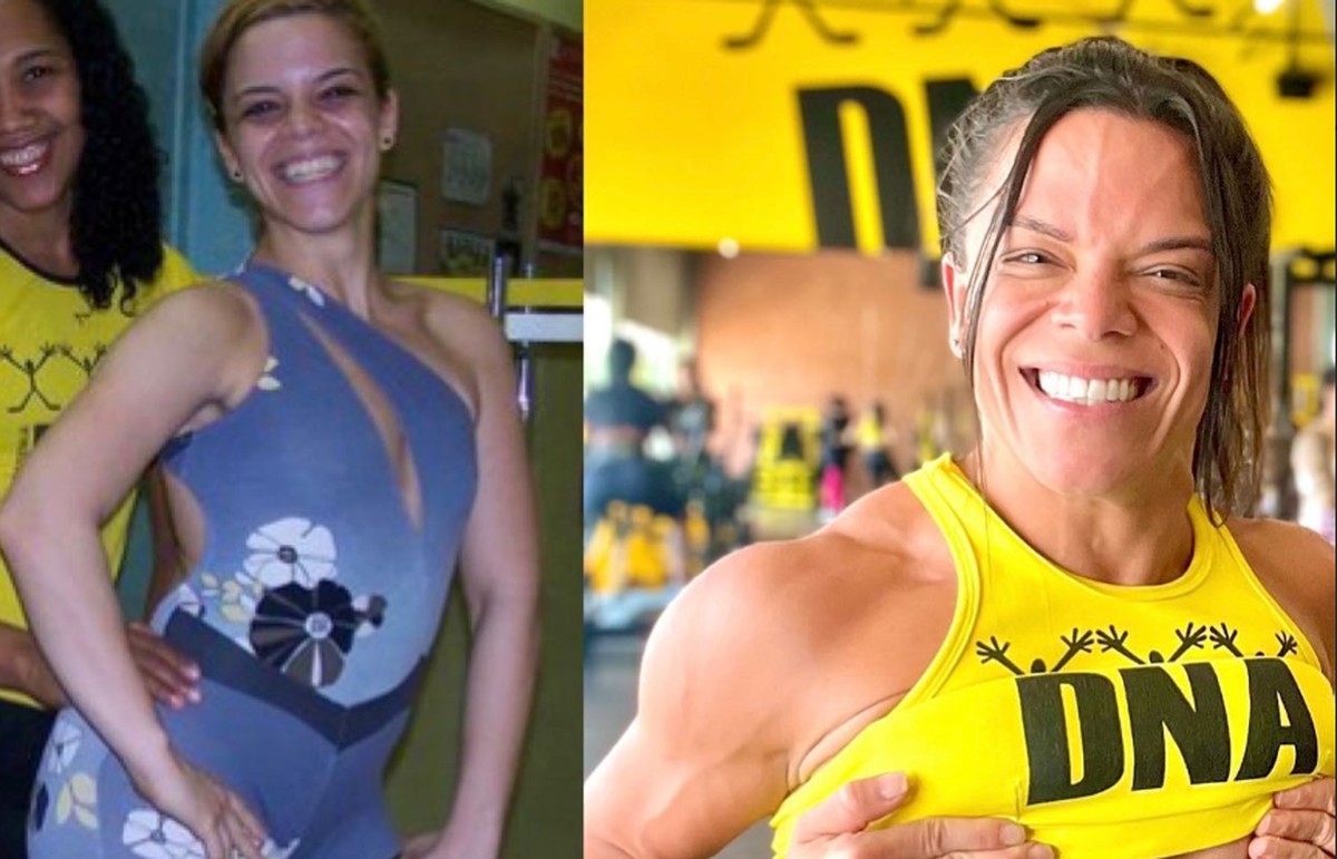 Personal trainer das famosas, Carol Vaz posta foto de antes e depois do ...
