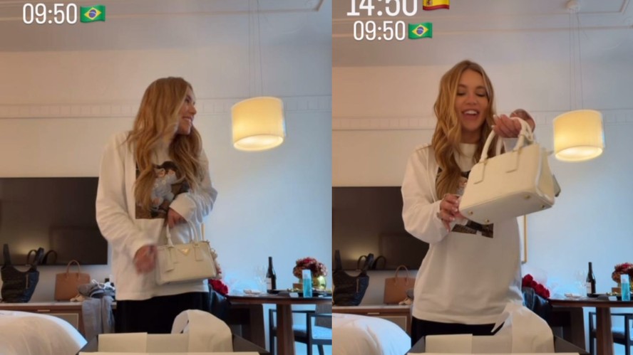 Virginia Fonseca é presenteada com bolsa de R$ 25 mil ao chegar a Madri ...