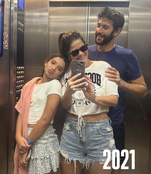 Em relação aberta, Samara Felippo posta fotos com o namorado Elidio ...