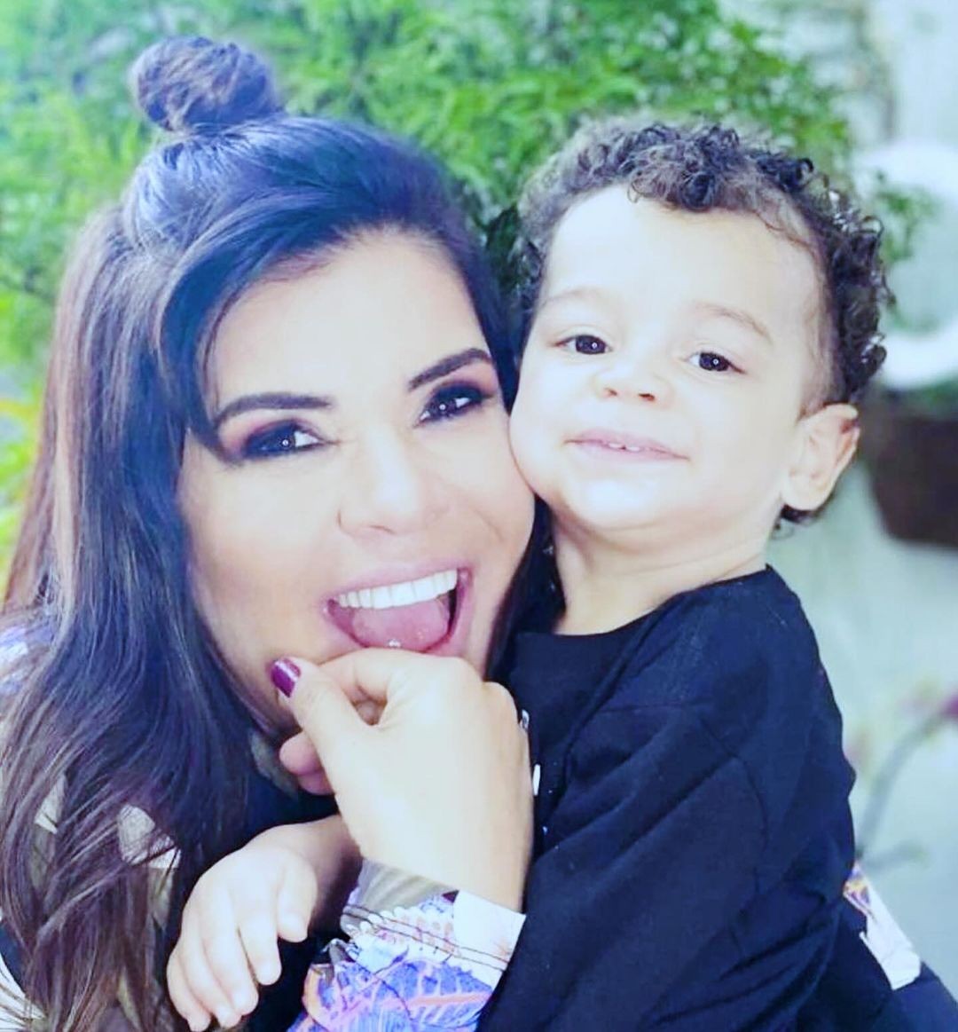Mara Maravilha mostra fotos inéditas com o filho, Miguel Benjamin: 'Fez ...