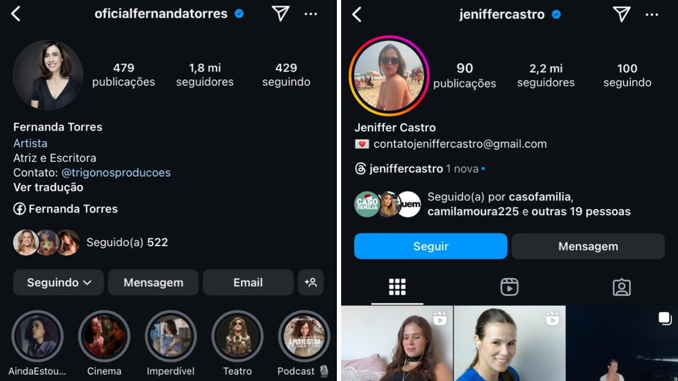 Jennifer Castro, a mulher do avião, ultrapassa Fernanda Torres no ...