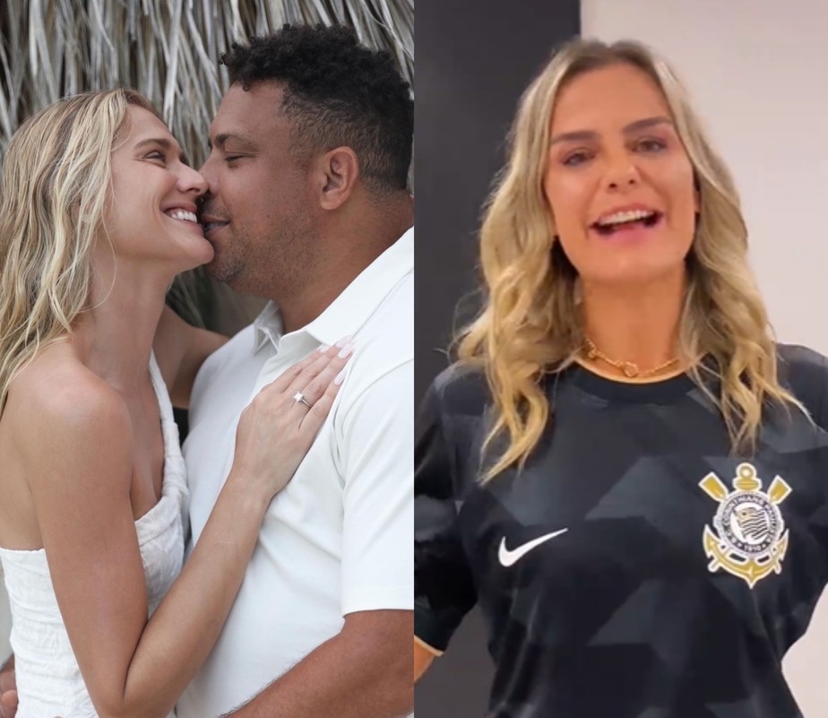 Milene Domingues vibra com o noivado do ex, Ronaldo: ‘Viva o amor’