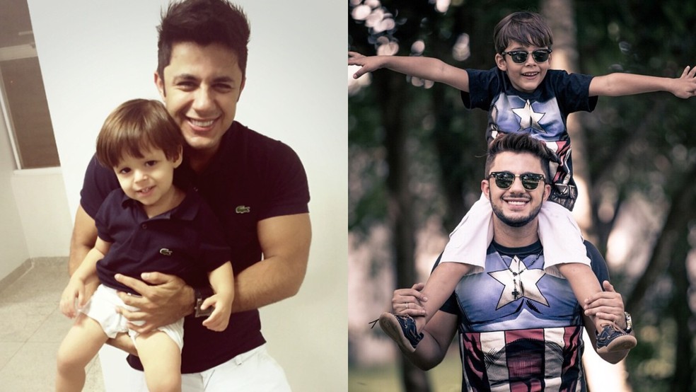 Elisa Leite realiza sonho do filho com Cristiano Araújo, Bernardo, de ...