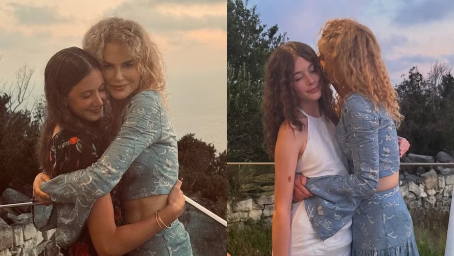 Nicole Kidman passa Natal com as filhas pela primeira vez após ...