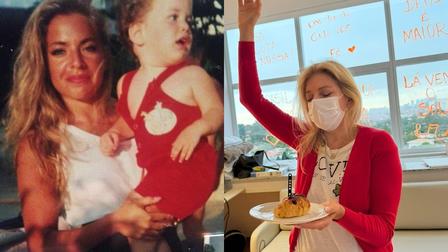 Fabiana Justus comemora aniversário de 68 anos da mãe, Sacha Chryzman ...