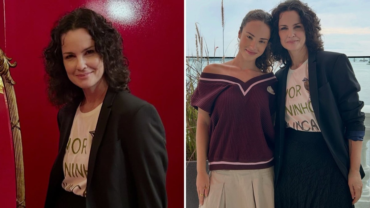 Longe das novelas, Carolina Kasting mostra semelhança impressionante ...