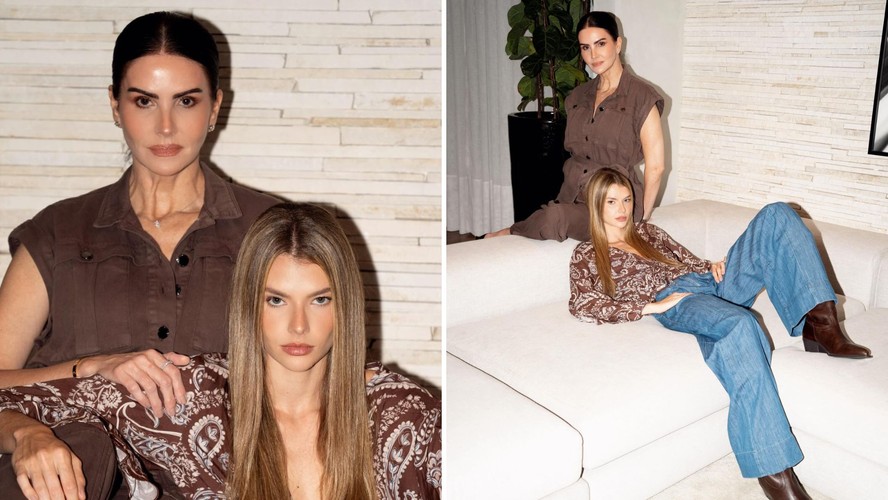 Filha de Lisandra Souto e Tande, Yasmin Souto estrela ensaio com a mãe ...