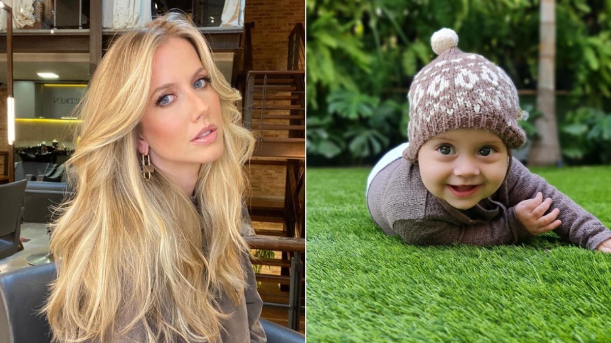 Gabriela Prioli abre álbum de fotos da filha brincando no jardim e ...