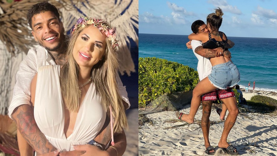 Viúva de MC Kevin, Deolane Bezerra homenageia funkeiro: 'Permanece vivo'