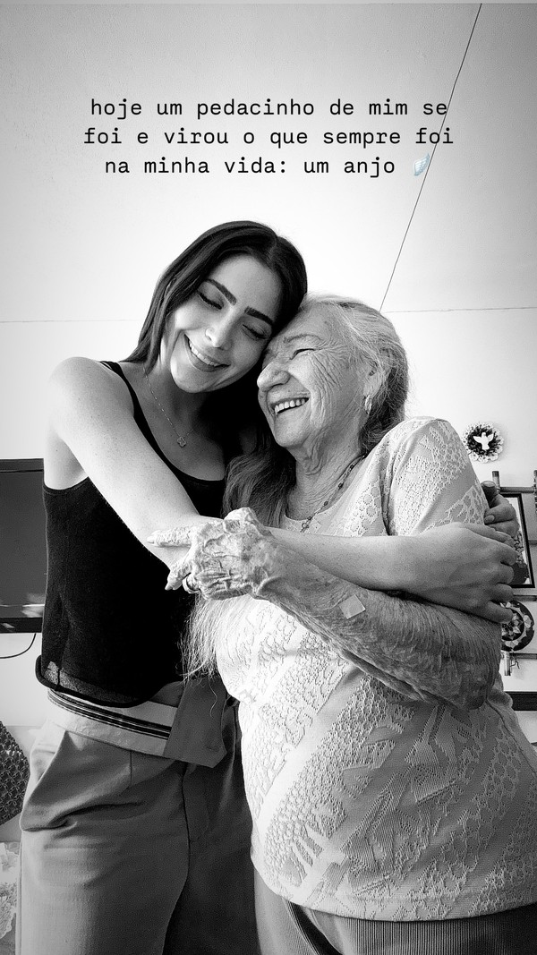 Jade Picon lamenta perda familiar: 'Um pedacinho de mim se foi'