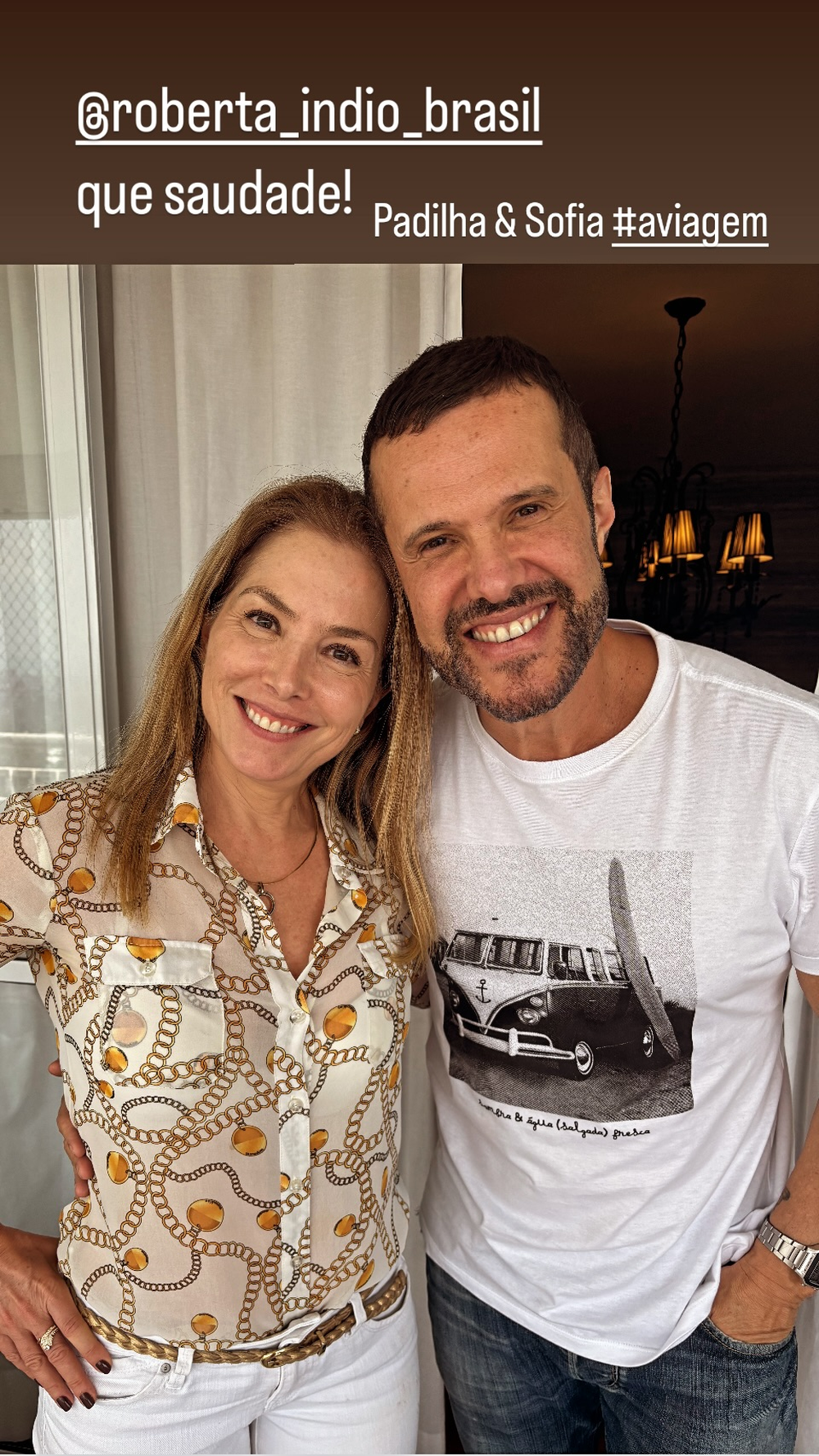 30 anos após 'A Viagem', Renato Rabelo e Roberta Índio do Brasil se ...