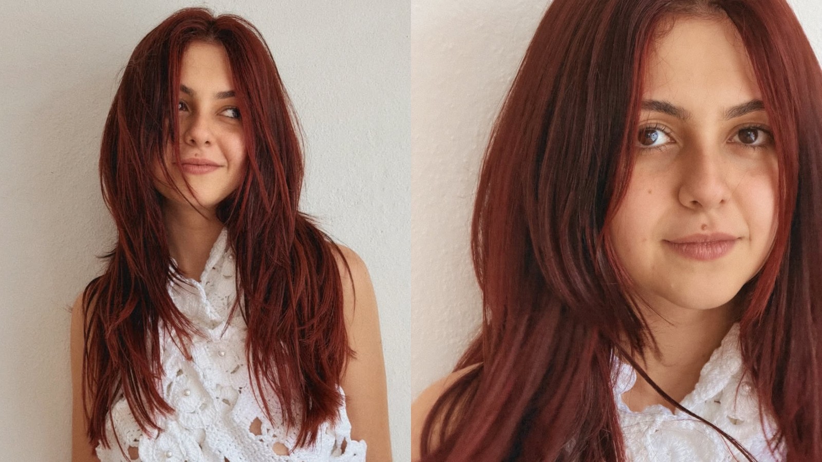 Klara Castanho recebe elogios ao postar sequência com cabelo vermelho ...