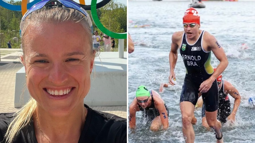 Djenyfer Arnold, triatleta brasileira que nadou no Rio Sena nas Olimpíadas: 'Foi a maior ...