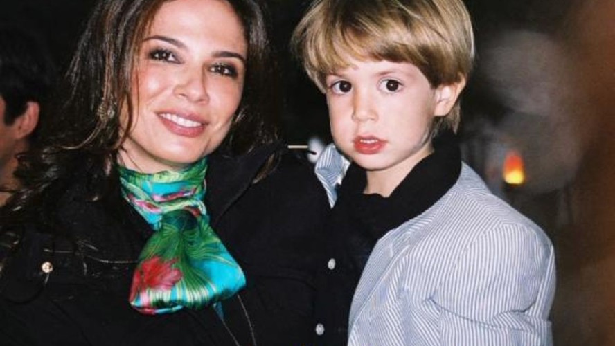 Luciana Gimenez resgata fotos de Lucas Jagger e celebra aniversário do ...