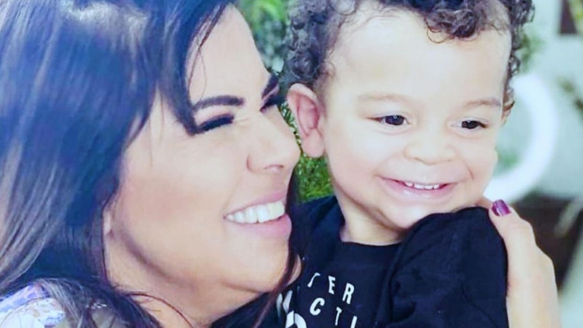 Mara Maravilha mostra fotos inéditas com o filho, Miguel Benjamin: 'Fez ...
