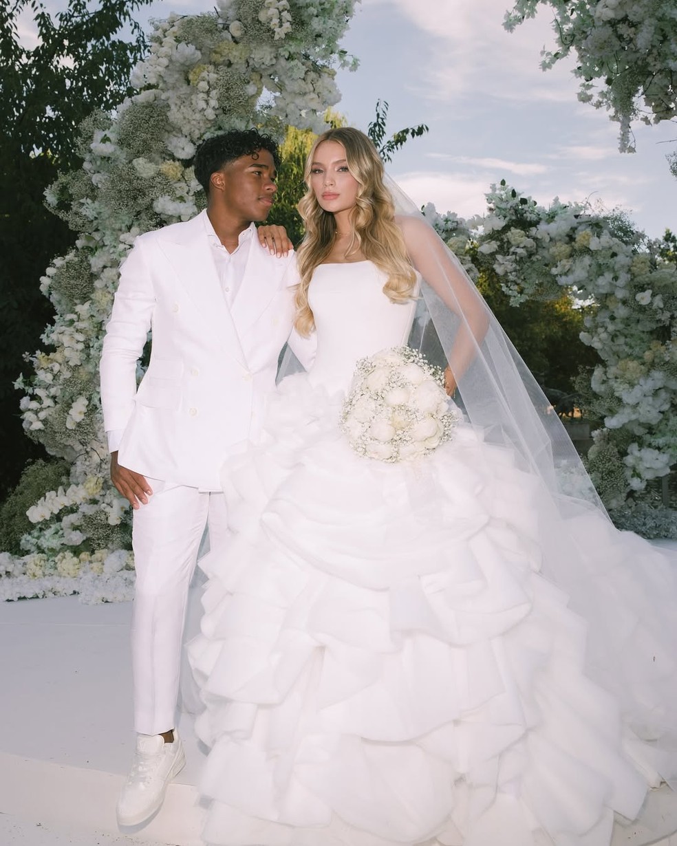 Gabriely Miranda e Endrick se casam em cerimônia religiosa: 'Caminhamos ...