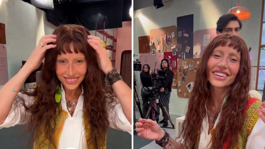 Sabrina Sato se transforma na personagem hippie Luna para programa na GNT
