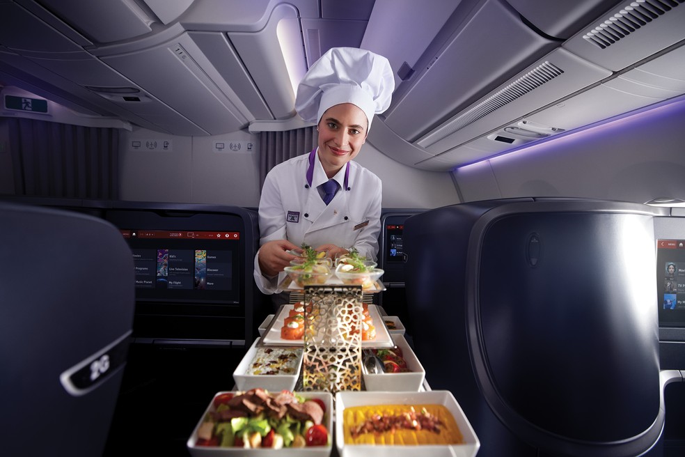 Todo o conforto da nova suíte Crystal Business Class da Turkish Airlines