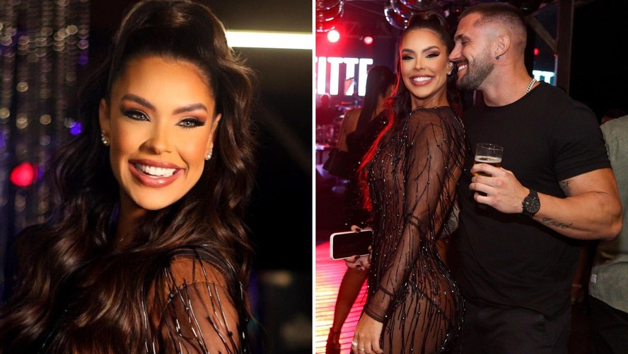 Com look transparente, ex-BBB Ivy Moraes comemora aniversário ...