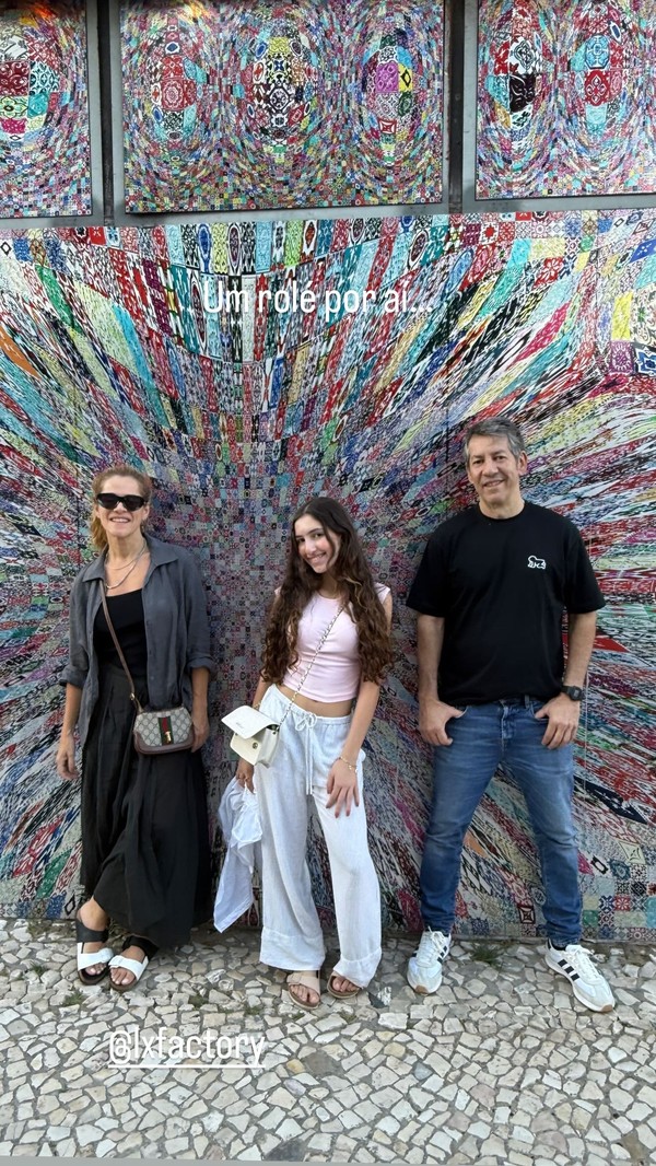 Em Lisboa, Ingrid Guimarães posta foto rara com marido e filha: 'Um ...