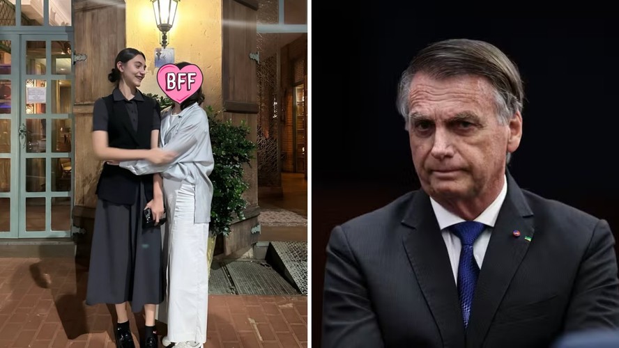 Após Bolsonaro passar a usar tornozeleira eletrônica, filha faz rara ...