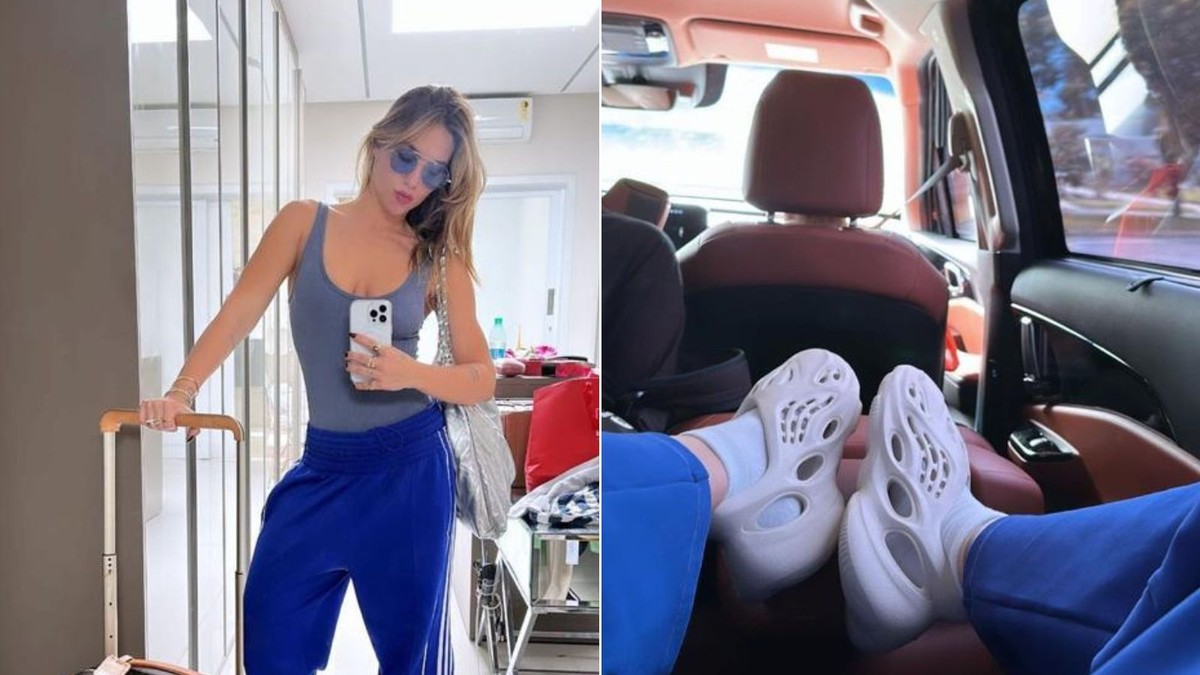 Virginia aposta em tênis 'diferentão' para viajar: 'Sei que vocês odeiam'