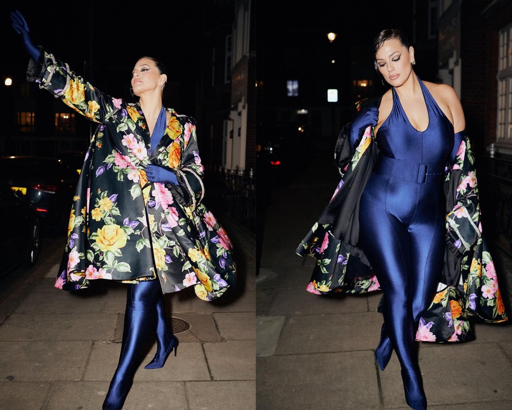 8 looks incríveis de Ashley Graham nas semanas de moda que você precisa ver
