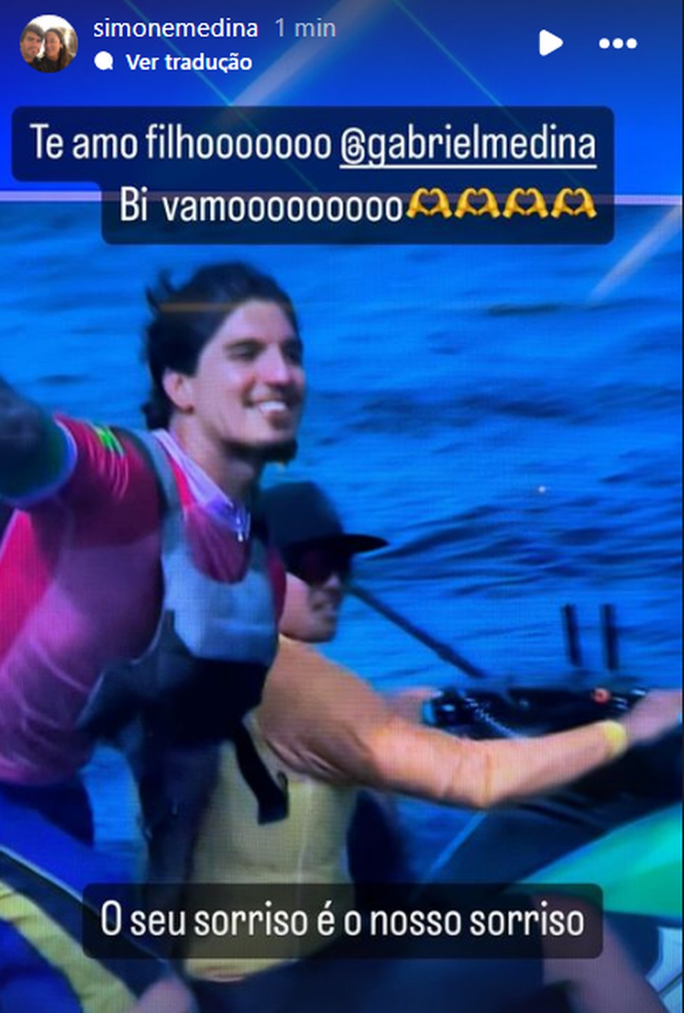 Após fazer as pazes, mãe de Gabriel Medina comemora classificação do ...