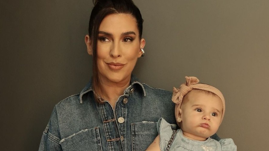 Fernanda Paes Leme bate recorde de tempo longe da filha e comemora ...