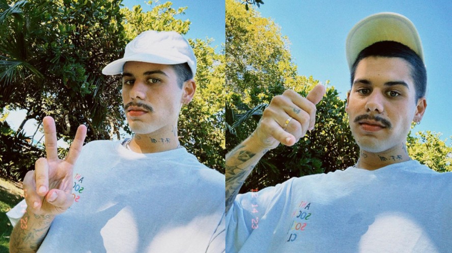 Zé Felipe tira a barba e fãs brincam com novo visual: 'Cinco anos mais ...