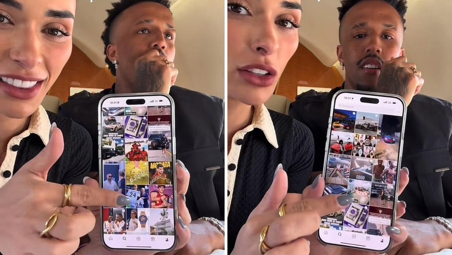 Tainá Castro realiza 'teste de fidelidade' com Éder Militão e confere ...