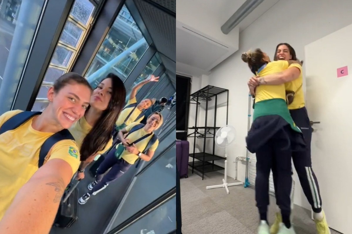 Gabi Bitolo, do handebol feminino, se emociona em vídeo mostrando 1º ...