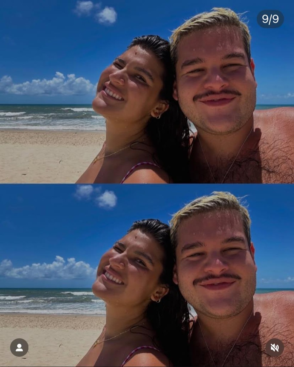 Giulia Costa aproveita último dia de viagem em praia no Ceará: 'Clima ...