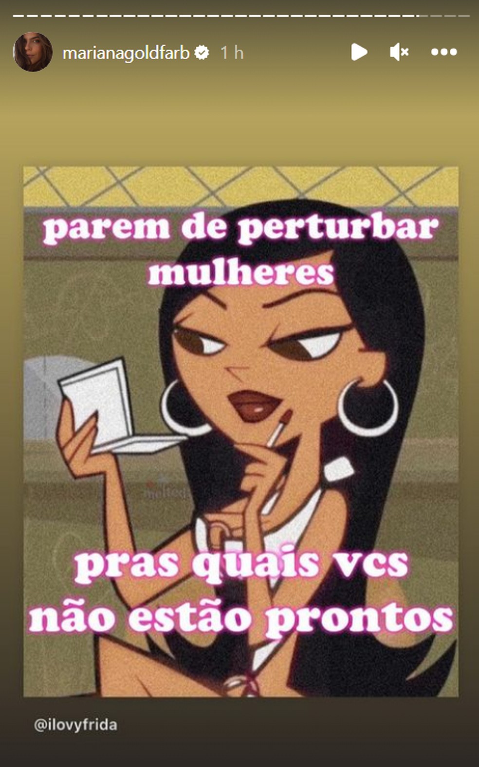 Solteira, Mariana Goldfarb compartilha 'meme sugestivo': 'Vocês não ...
