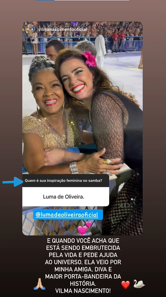 Após Dia da Mulher Sambista, Luma de Oliveira revela estar 'embrutecida ...