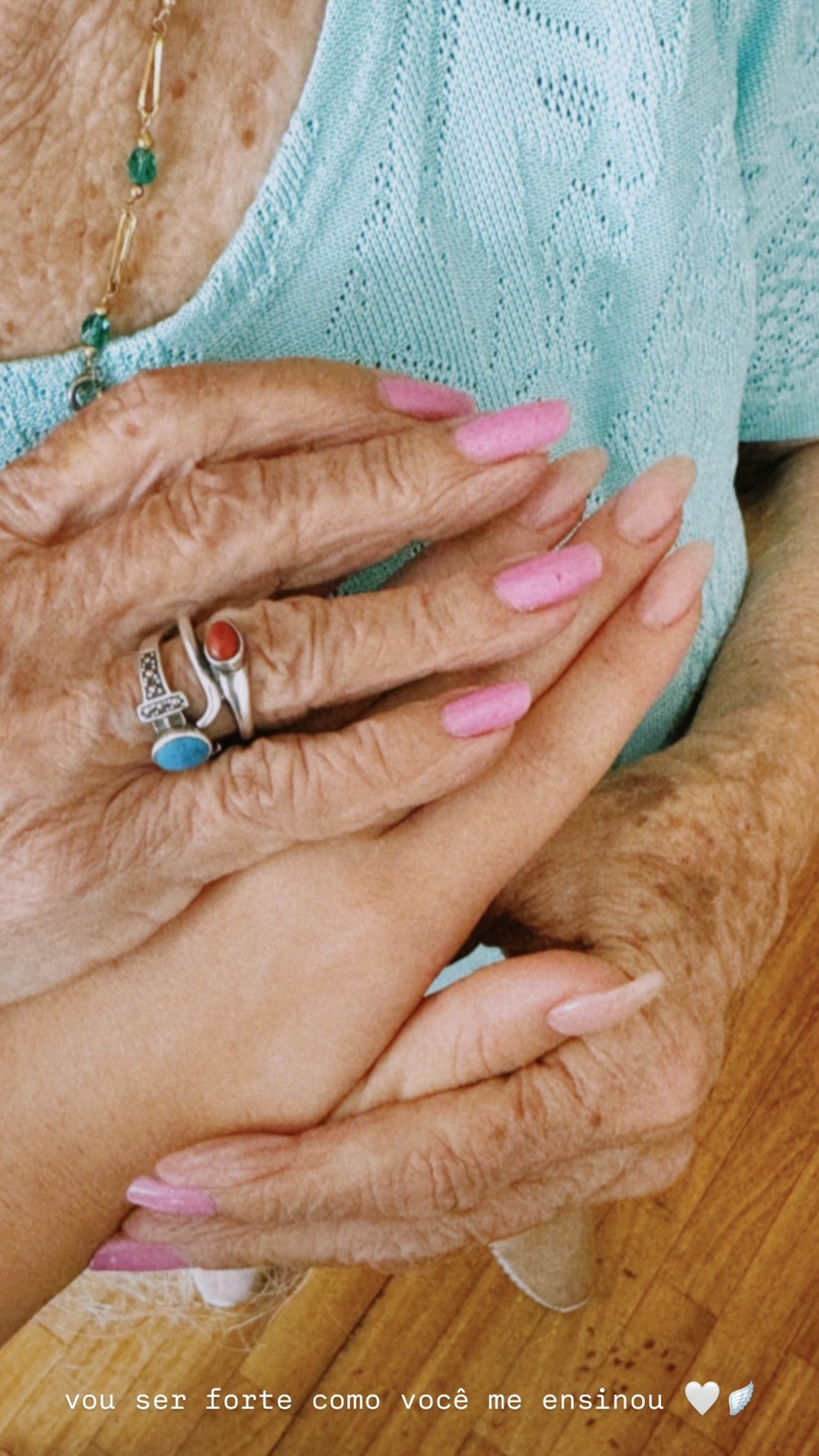 Jade Picon lamenta perda familiar: 'Um pedacinho de mim se foi'