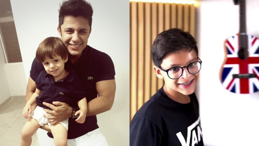 Elisa Leite realiza sonho do filho com Cristiano Araújo, Bernardo, de ...