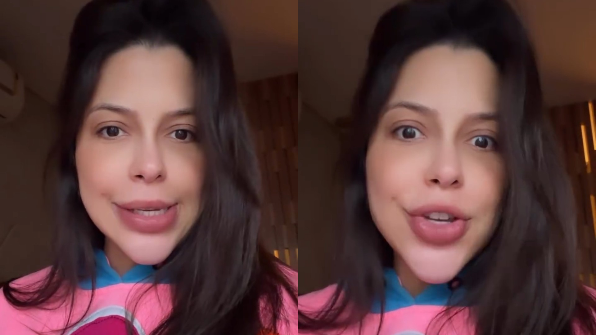 Na reta final da gestação, Laís Caldas relata dificuldades para dormir ...