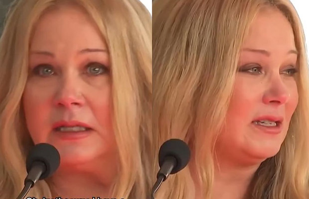 Com esclerose múltipla, Christina Applegate se emociona ao receber ...