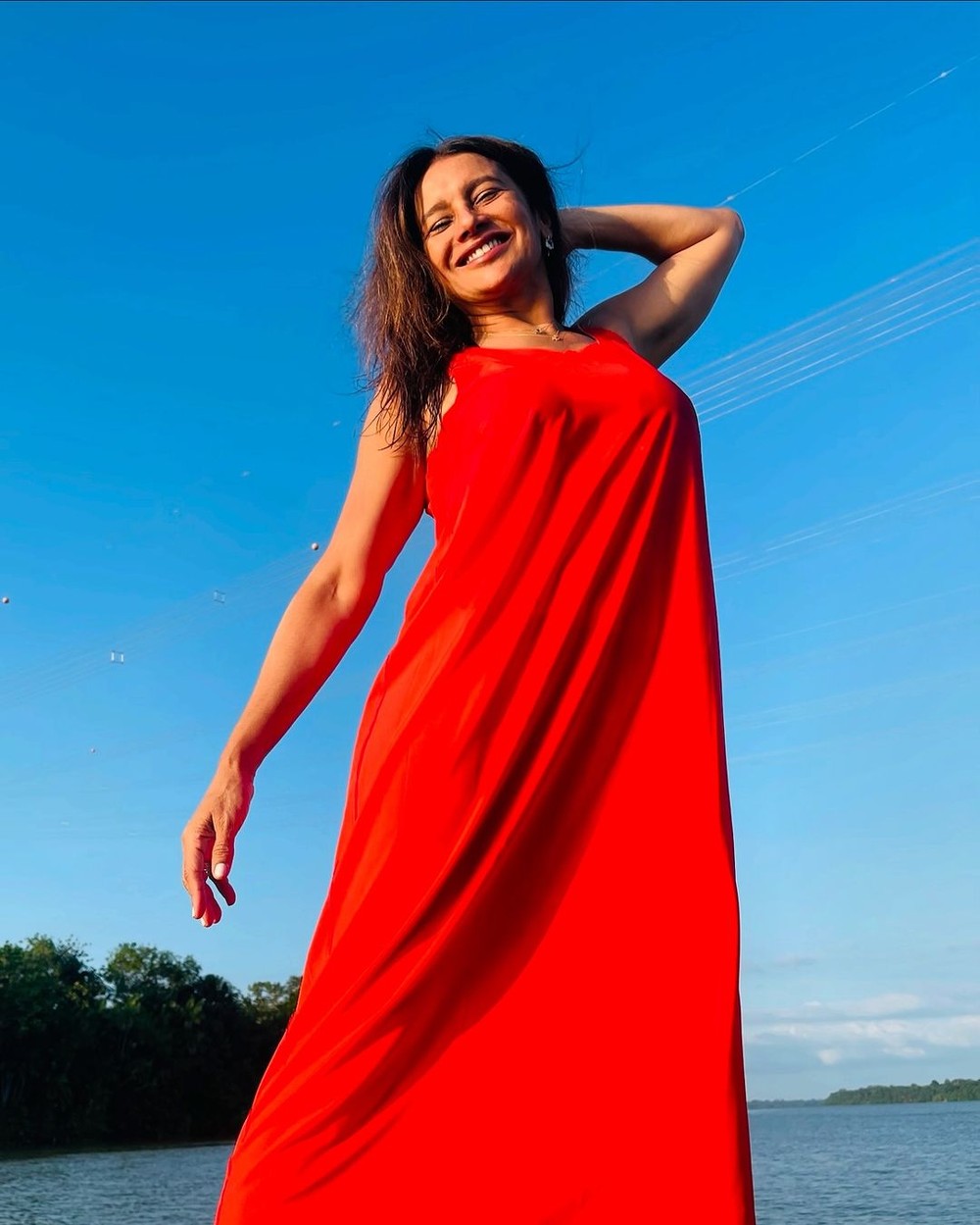 Dira Paes surge com a família em novo álbum de foto: 'Mês de muitas ...