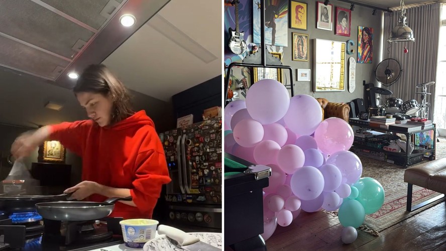 Pós-festa e improviso na cozinha: Vitoria Bohn se hospedar no ...