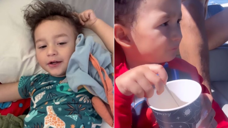 Cuscuz no café, almoço e jantar: bebê de Bianca Andrade viraliza ...