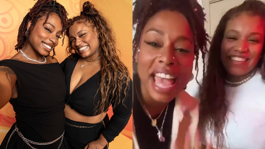 Thamiris e Camilla, do BBB 25, gravaram mensagem para familiares que ...
