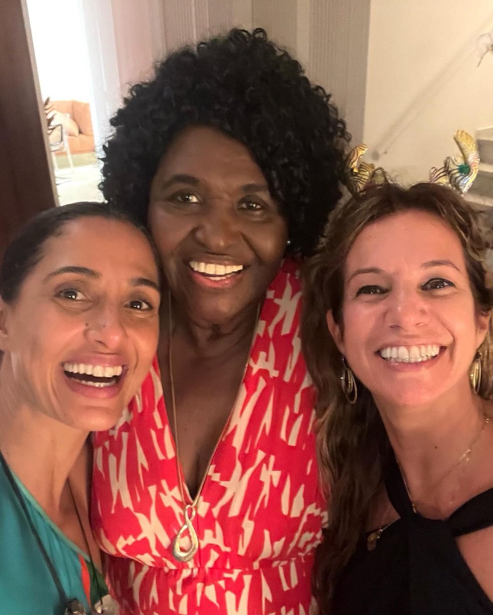Camila Pitanga publica homenagem para a madrasta, Benedita da Silva ...