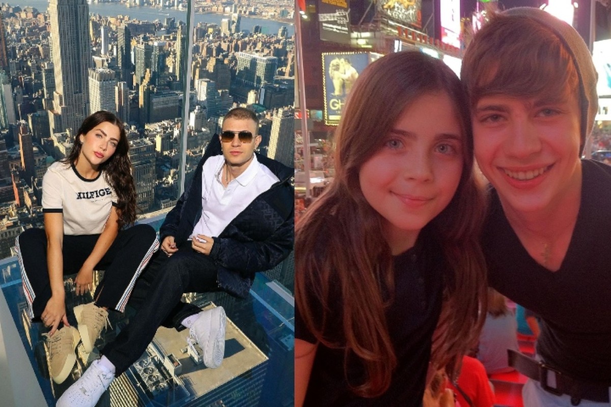 Jade Picon posta foto em NY com Leo Picon 14 anos após a primeira ...